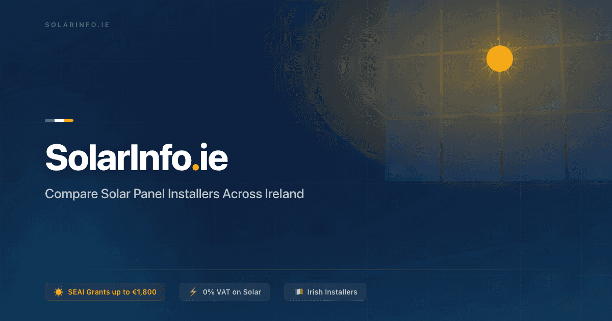 Solar Panels Ireland: Home Solar Energy, SEAI Grants & Installers