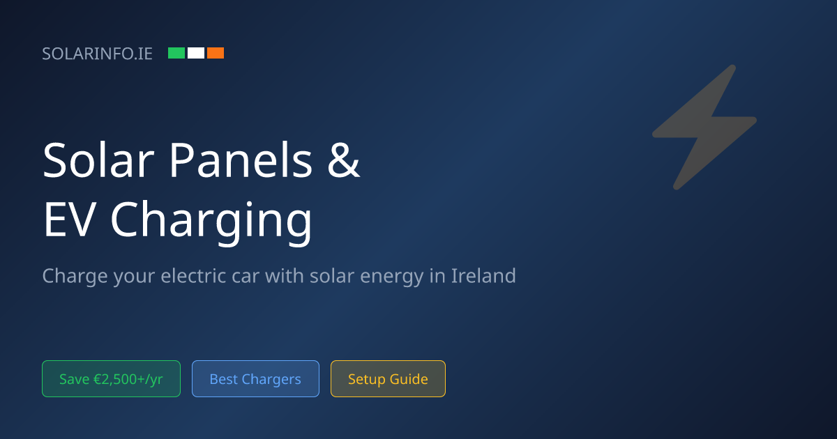 Charge Your EV with Solar Panels Ireland (2026): Zappi, Savings & Grants
